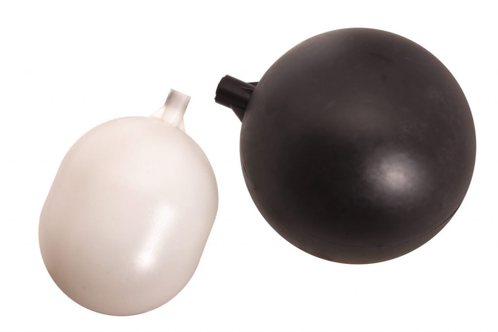 Metal & Polypropylene Float Balls | Quality Float Works